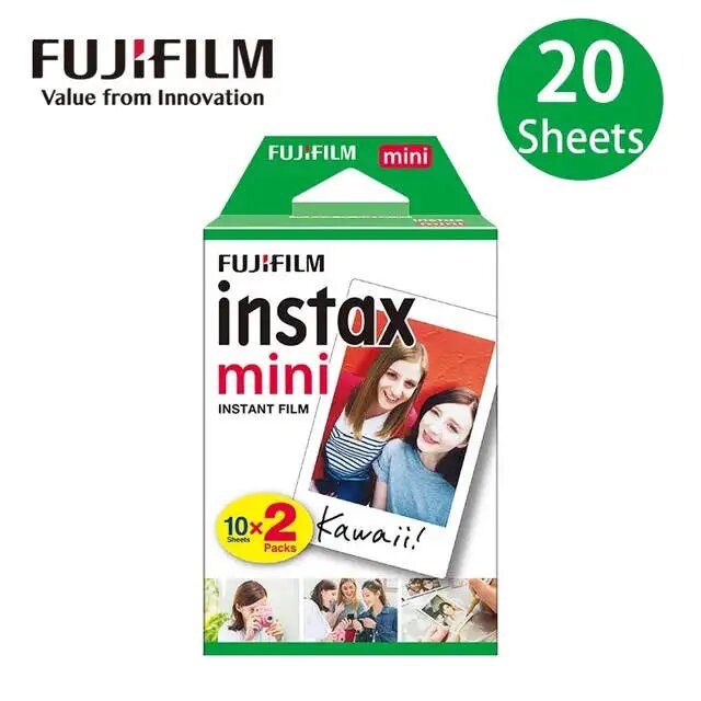Фильм Fujifilm Instax Mini 12 монохромный для камер Instax 20 Sheets White