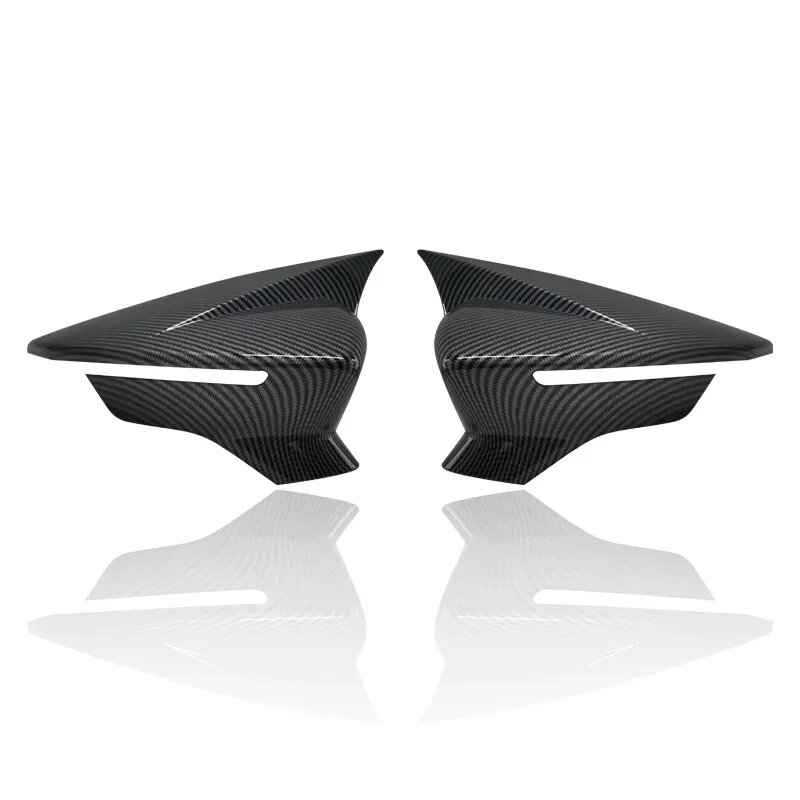 Накладки На Зеркала Из АБС-пластика Для SEAT Leon MK3 5F ST FR Cupra Ibiza Mk5 Arona Carbon Fiber