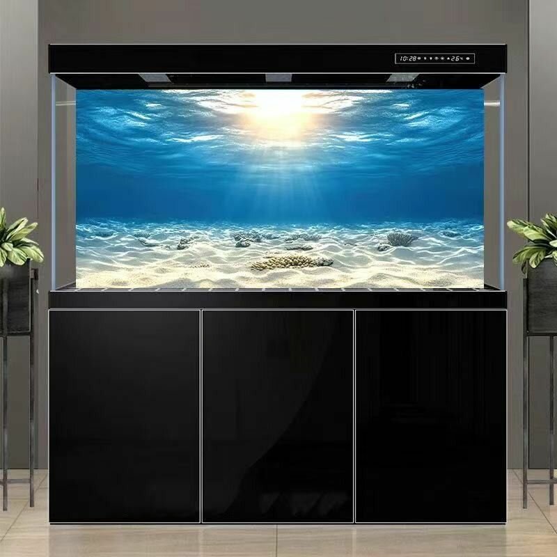 Фон для аквариума Декорации Подводные пещеры,60x40cm аквариумный фон 60x40 подводный декор