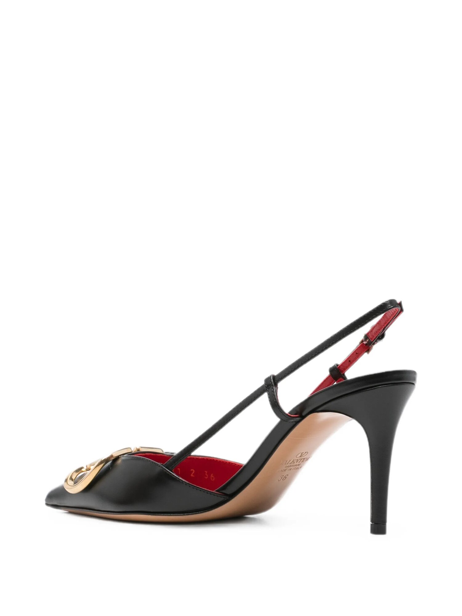 Мюли Valentino Logo-appliqué mules, размер 38 — фото 1