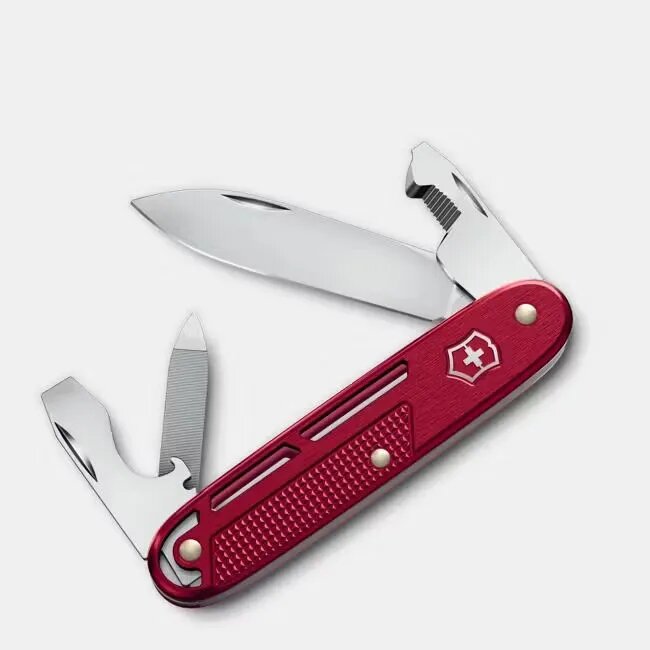 Victorinox Synergy Alox 93mm 0.8216.20 Многофункциональный нож Алюминиевые панели 9 функций