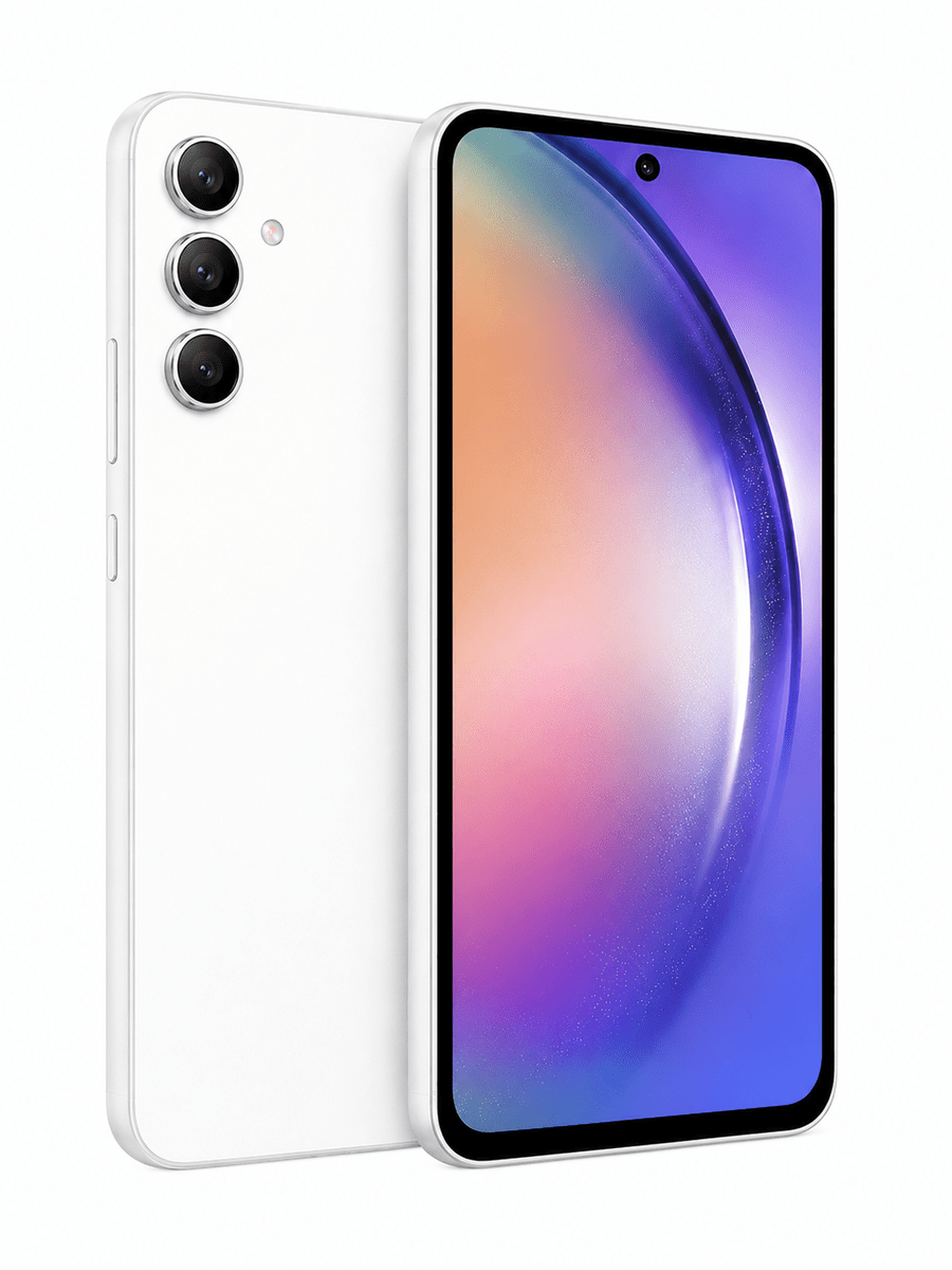 Смартфон Samsung Galaxy A54-A546B/DS 5G 8/128 ГБ, белый, Dual nano SIM