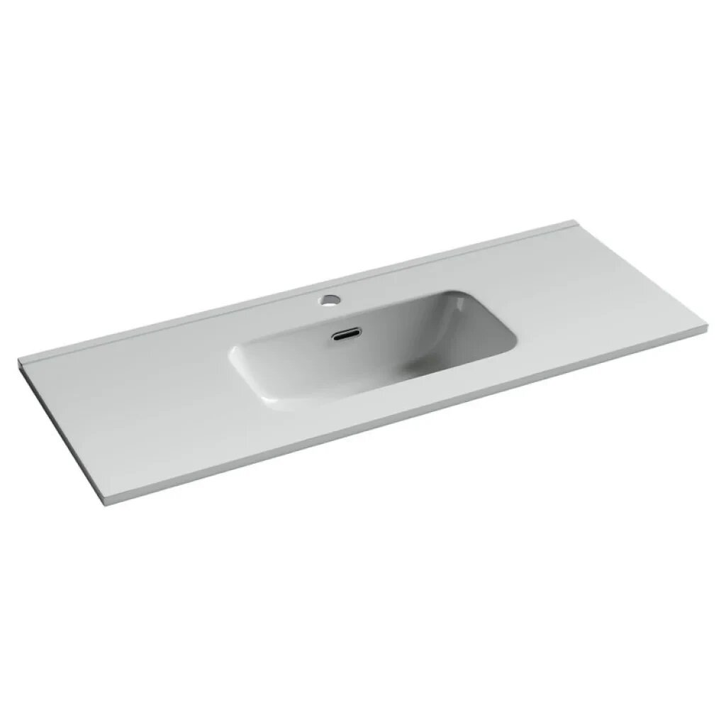 Раковина накладная Ceramicanova Compact 1010x395x175, белый, CN7027
