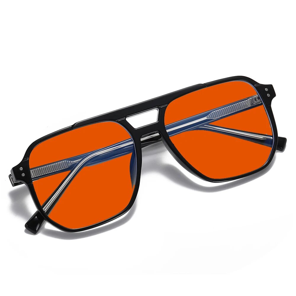 Красные очки для сна 100% блокирующие синий свет Red Lens