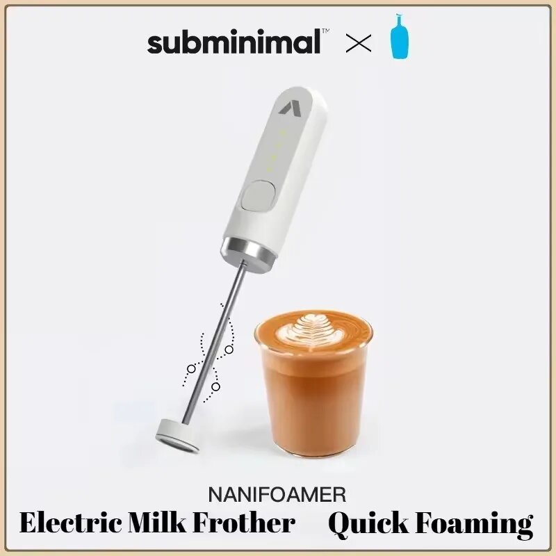 Электронные весы для кофе ERIKOLE Белый, Milk frother white