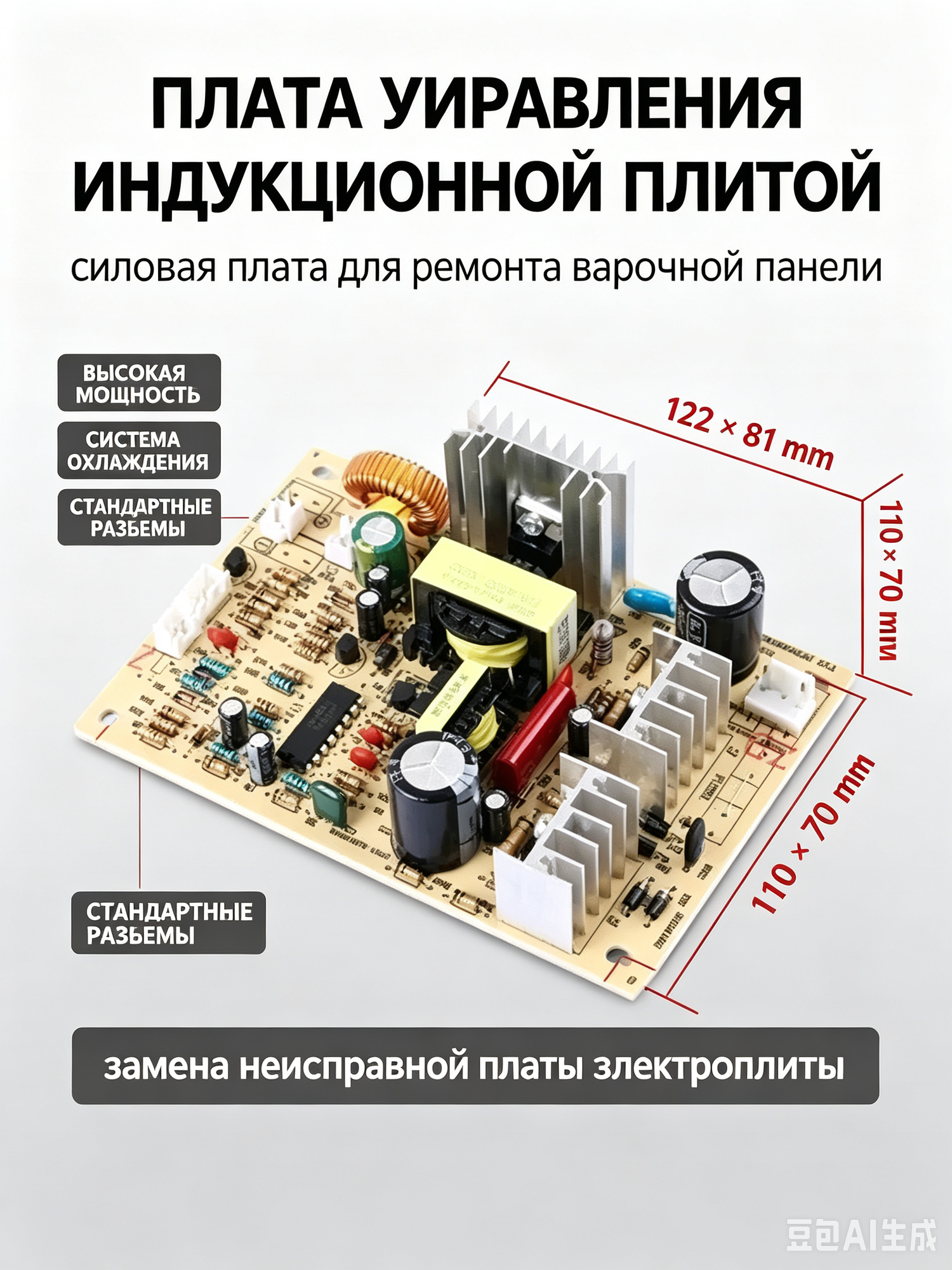 Плата управления для кулеров для воды с электронным охлаждением