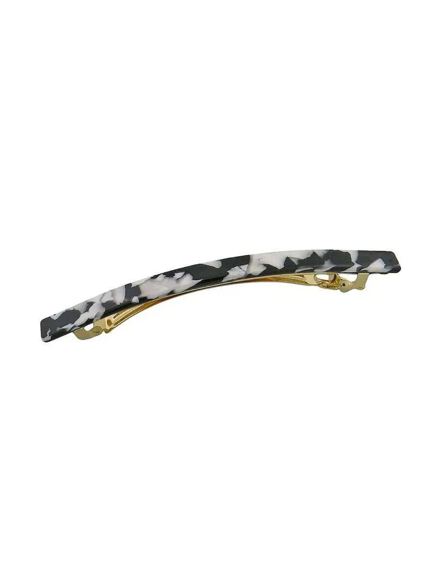 Заколка-автомат Magie Accessoires для волос, пластик, серый цвет, 1 шт.