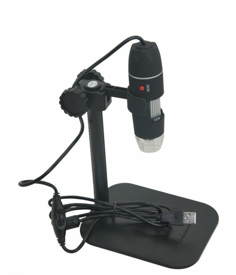 USB Цифровой Микроскоп 1000X8 LED 2 MPEndoscope Magnifier Камера со штативом