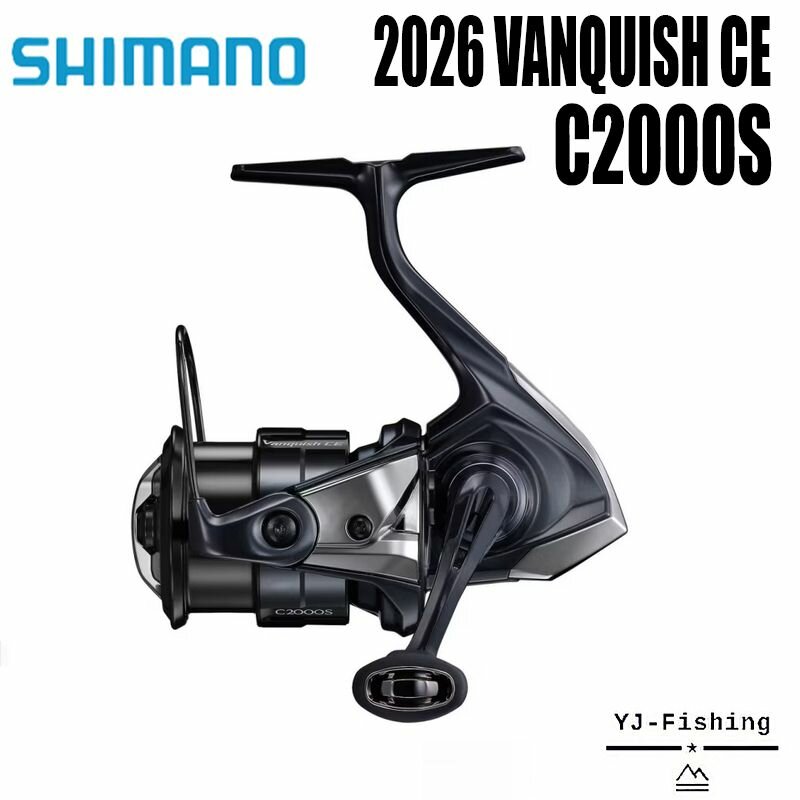 SHIMANO 2026 VANQUISH CE C2000S безынерционная катушка сверхлегкая магниевый корпус для спиннинга