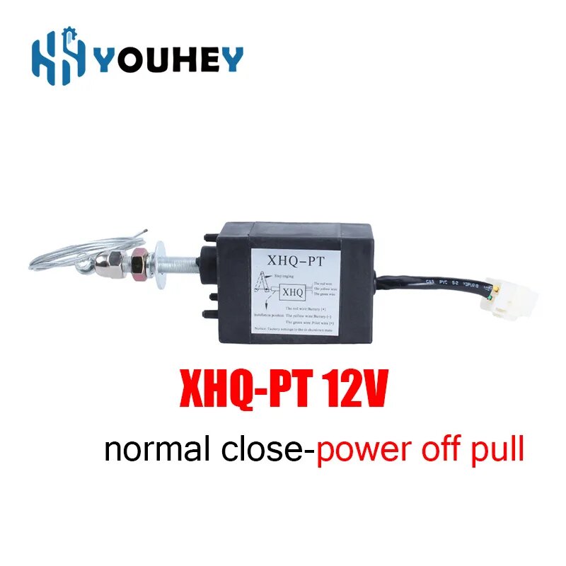 Электромагнитный клапан XHQ PT 12В 24В Normal Close 12V
