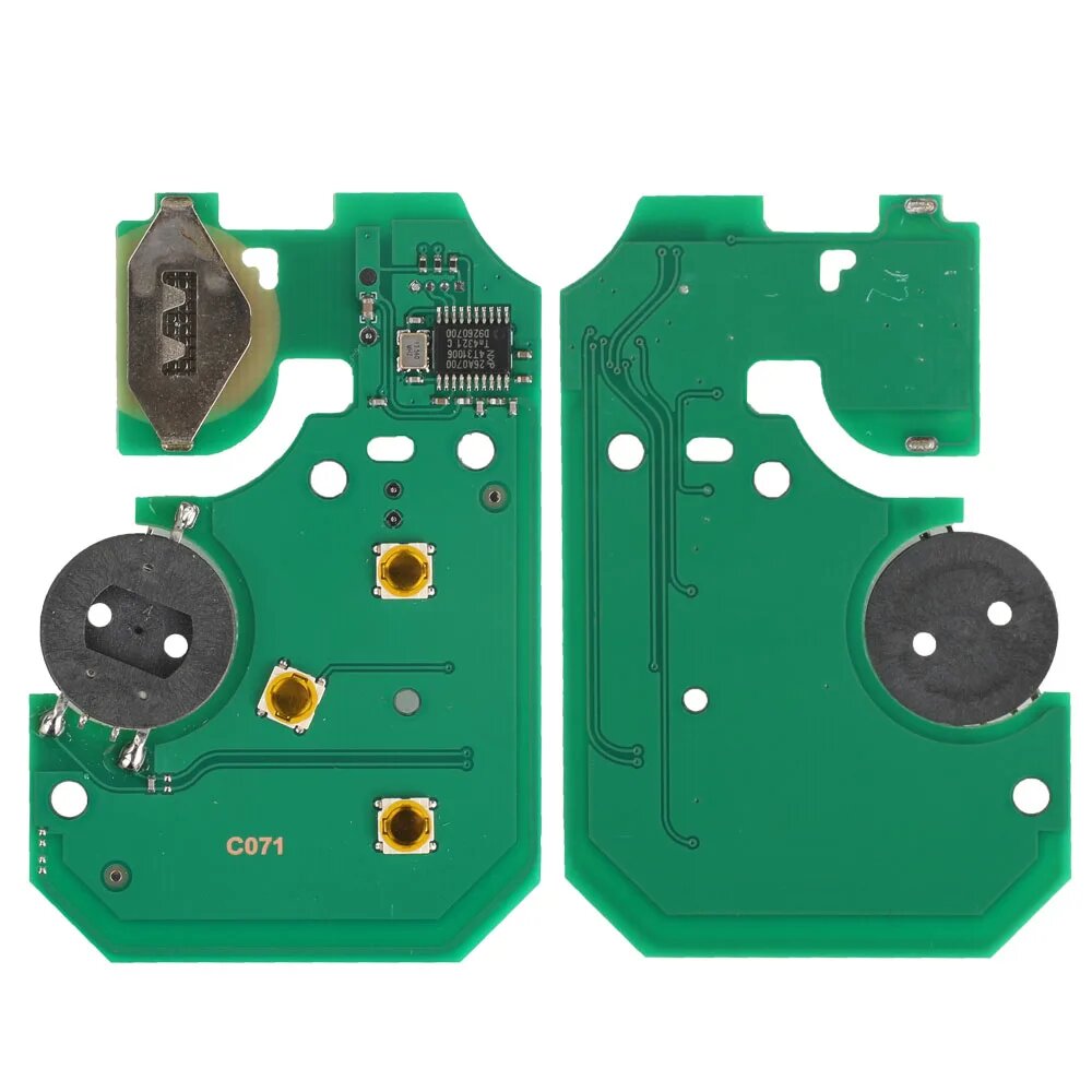 Умная Ключ-карта Для Renault Megane II, Scenic II, Grand Scenic 2003-2008, 433 МГц, 1 Circuit Board