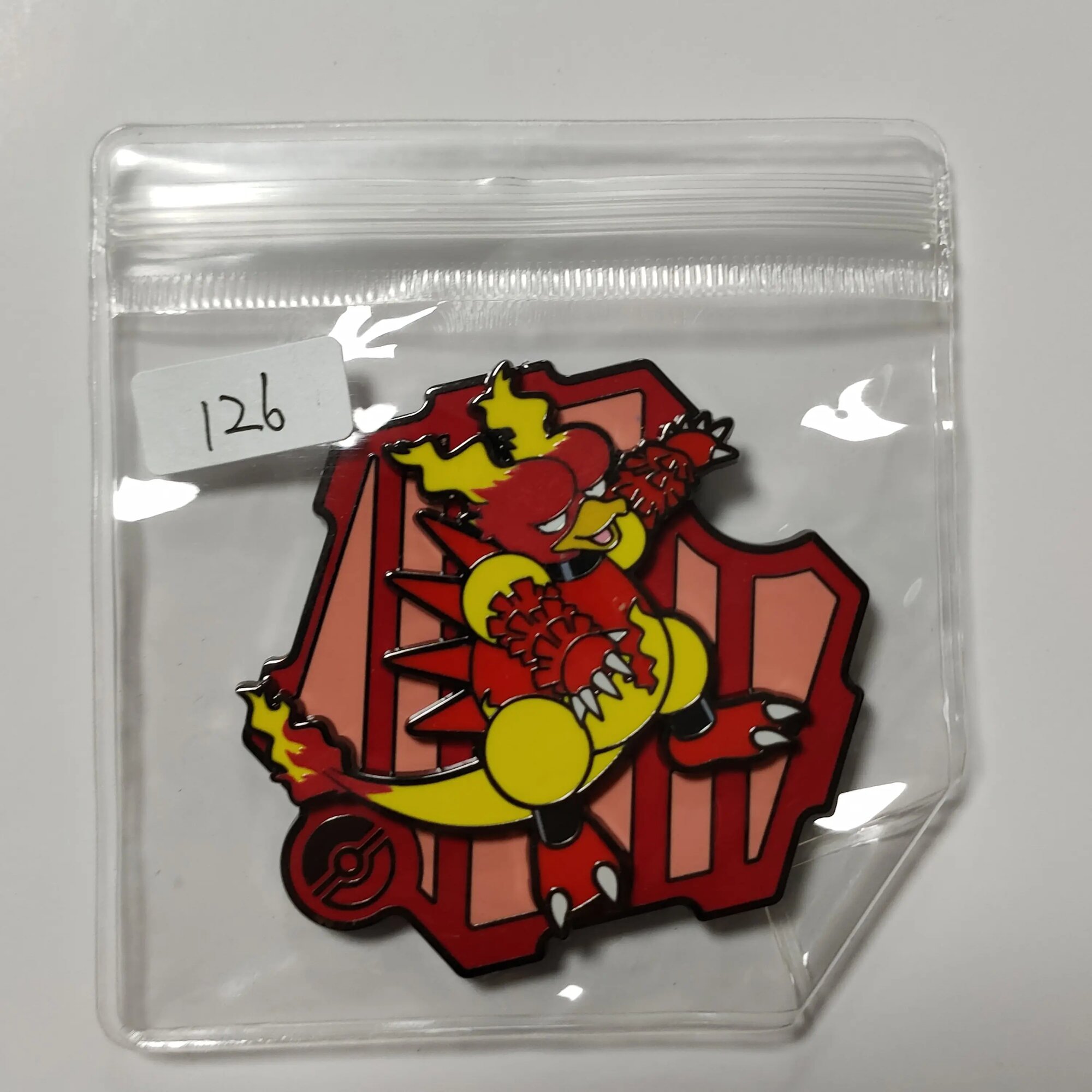 Магнит Pokemon Charizard, Красный, 126