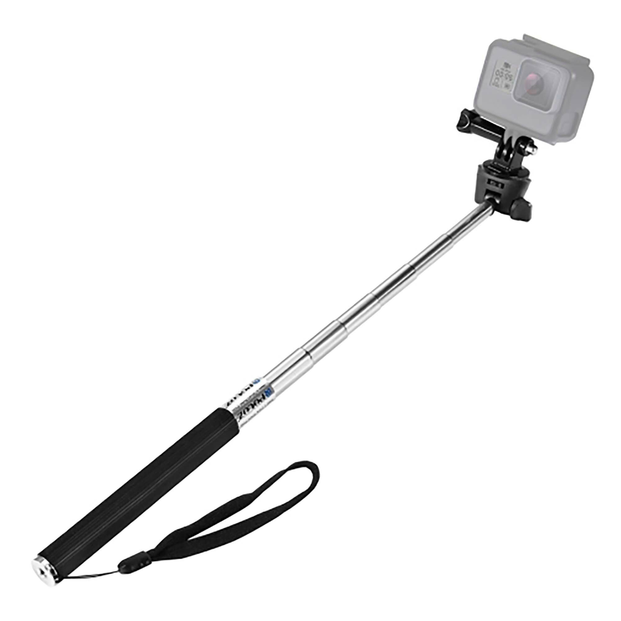 Селфи-стик Puluz PU55 Extendable Selfie Stick for Action Cameras, для экшн-камер, длина 22-80 см