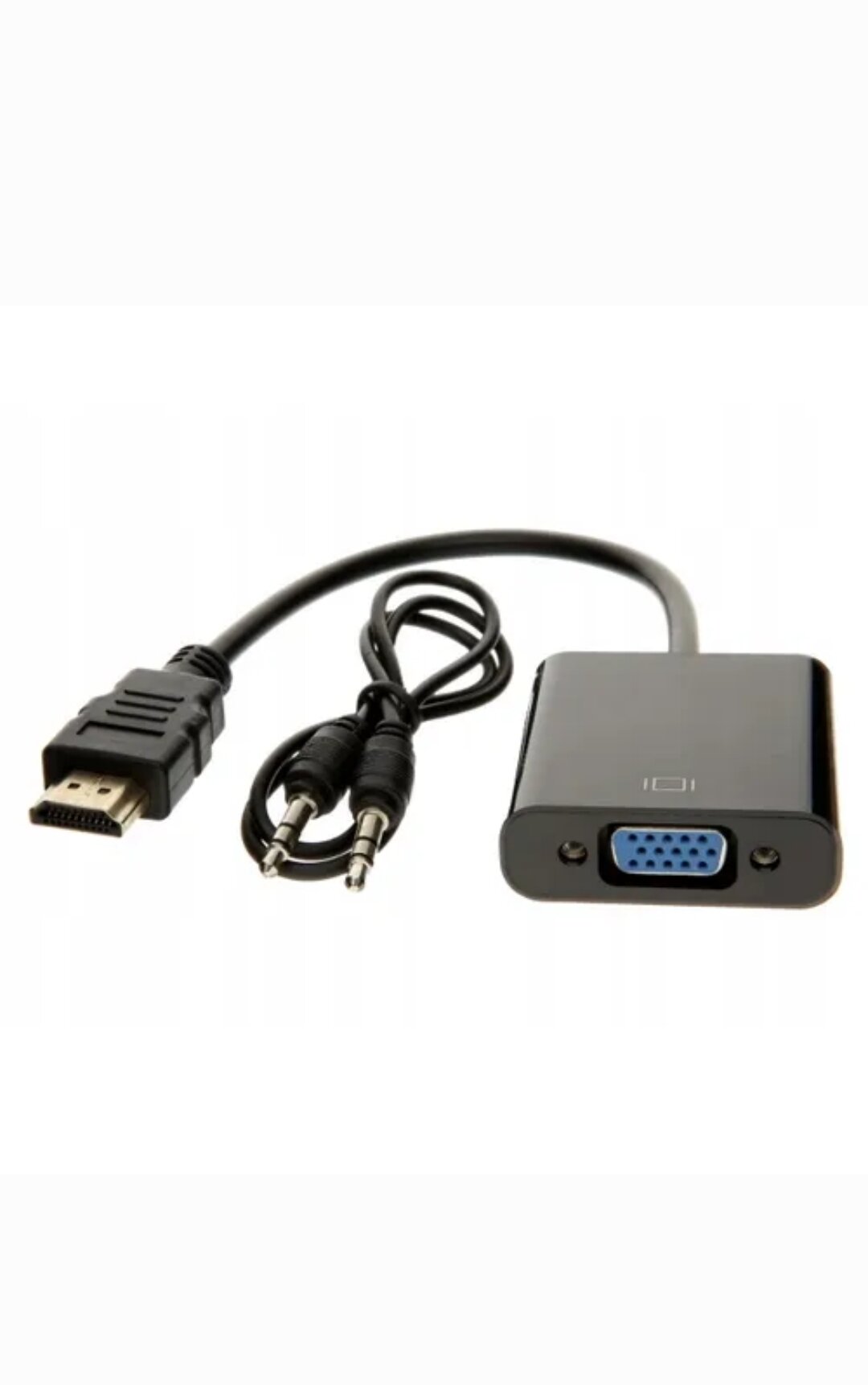 Переходник адаптер HDMI VGA с аудио