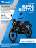 Мопед ROCKOT ALPHA RESTYLE, 4-х тактный двигатель, электростартер (черный матовы...