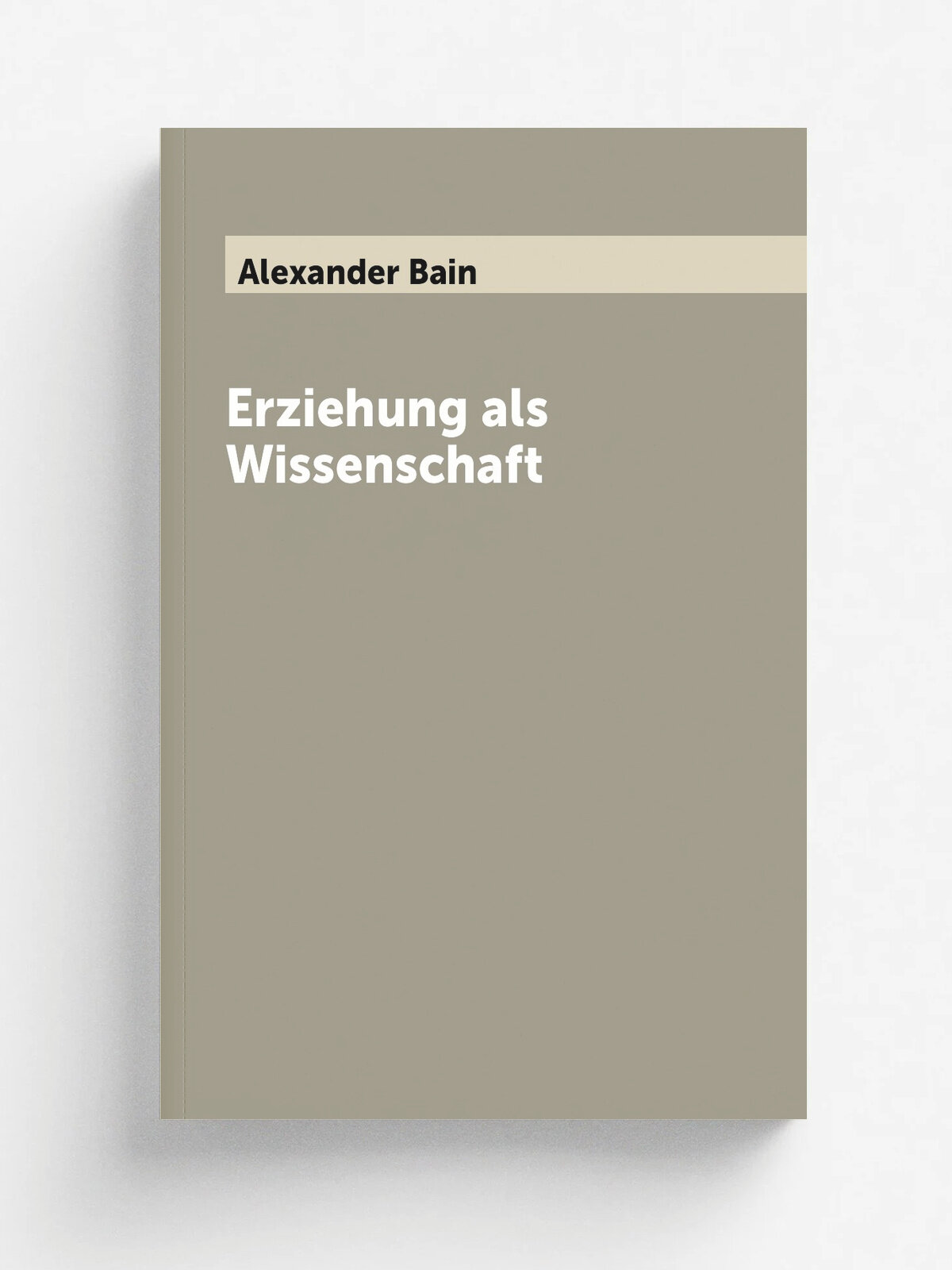 Erziehung als Wissenschaft