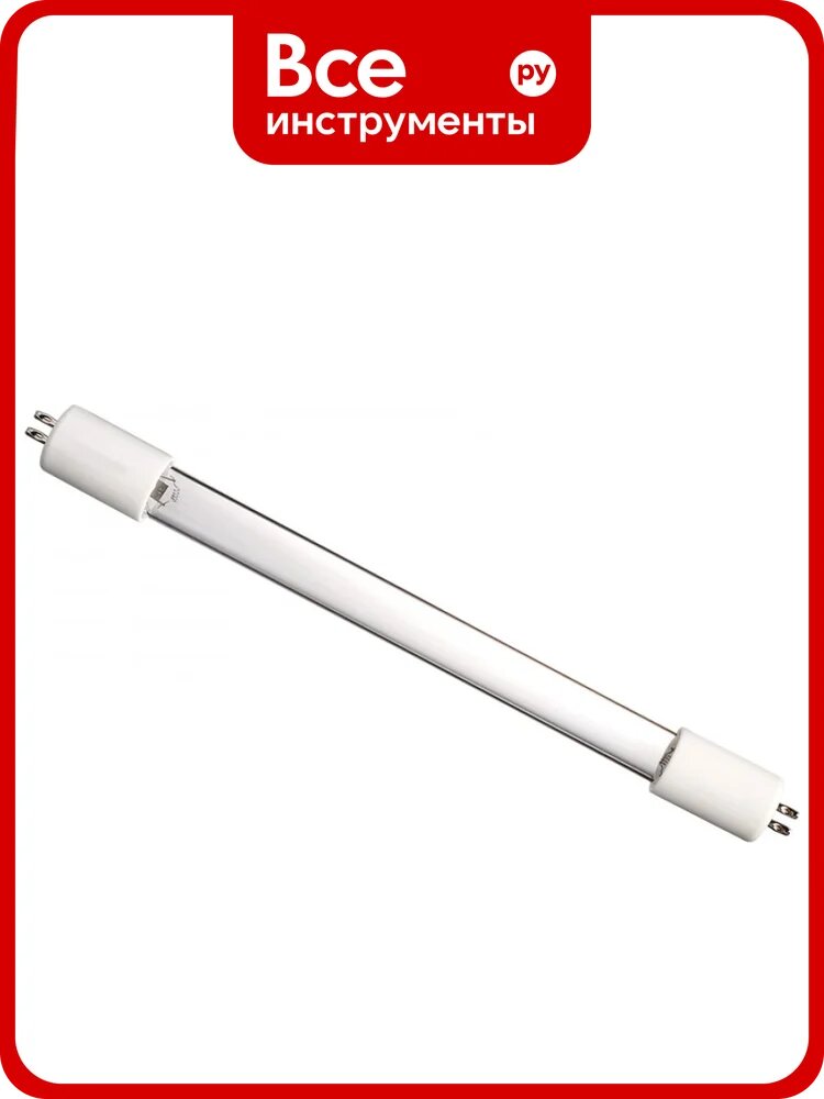 Ультрафиолетовая бактерицидная лампа Uniel UVCB, G5, CL EFL‑T5‑8 UL‑00007281, трубчатый тип T5, безозоновая технология