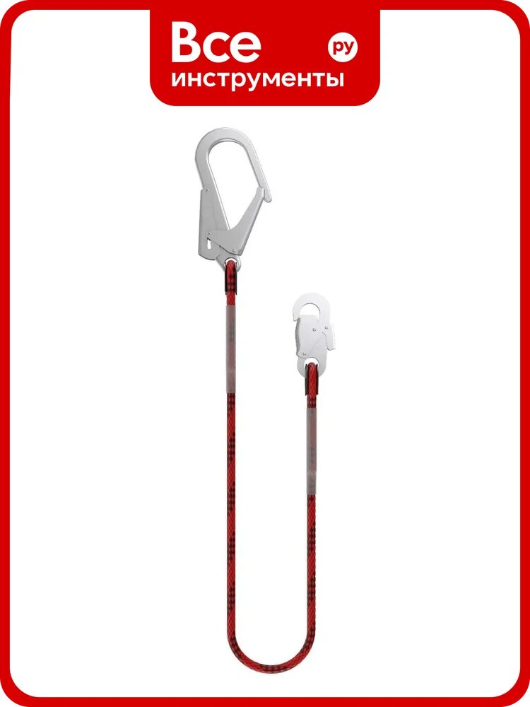 Строп для удержания Safe-tec LAS002 LAS002R-56 капроновый канатный строп из нержавеющей стали, красный цвет
