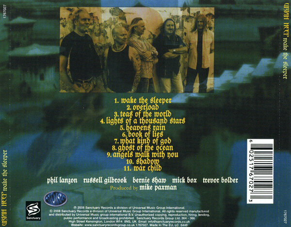 Компакт-диск Uriah Heep - Wake The Sleeper (1 CD) — фото 1