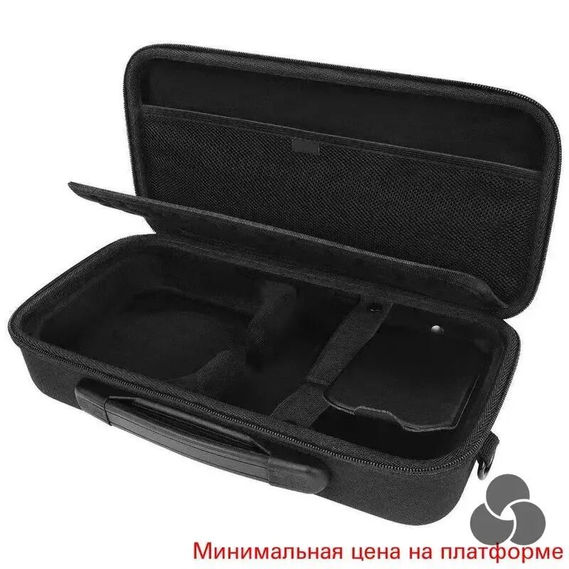 Жесткий дорожный кейс для ПК, совместимый с Mac mini M4/M4 Pro 2024. Вмещает Magic Keyboard, мышь, трекпад и аксессуары (темно-серыйs