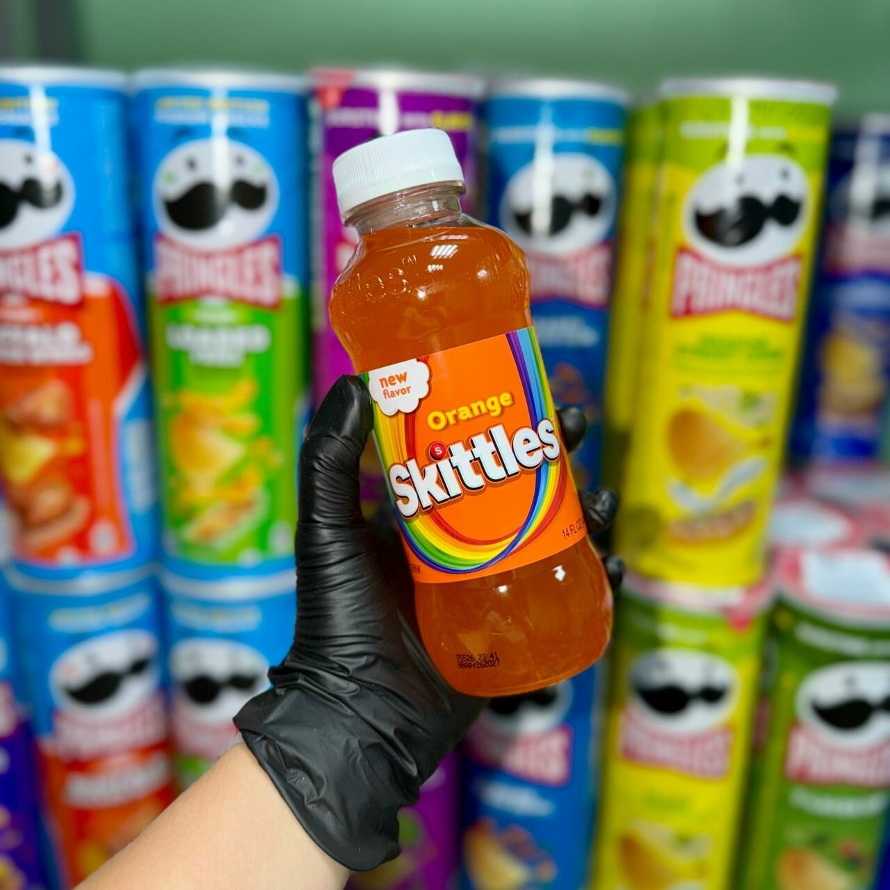 Напиток Skittles orange/Скиттлес со вкусом апельсина 414 мл.