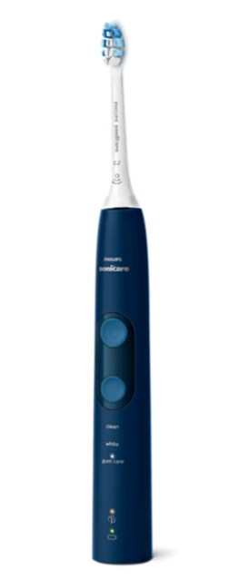 Электрическая зубная щётка Philips Sonicare ProtectiveClean 5100 series HX6421 синяя, 3 режима, таймер, датчик давления, версия CN
