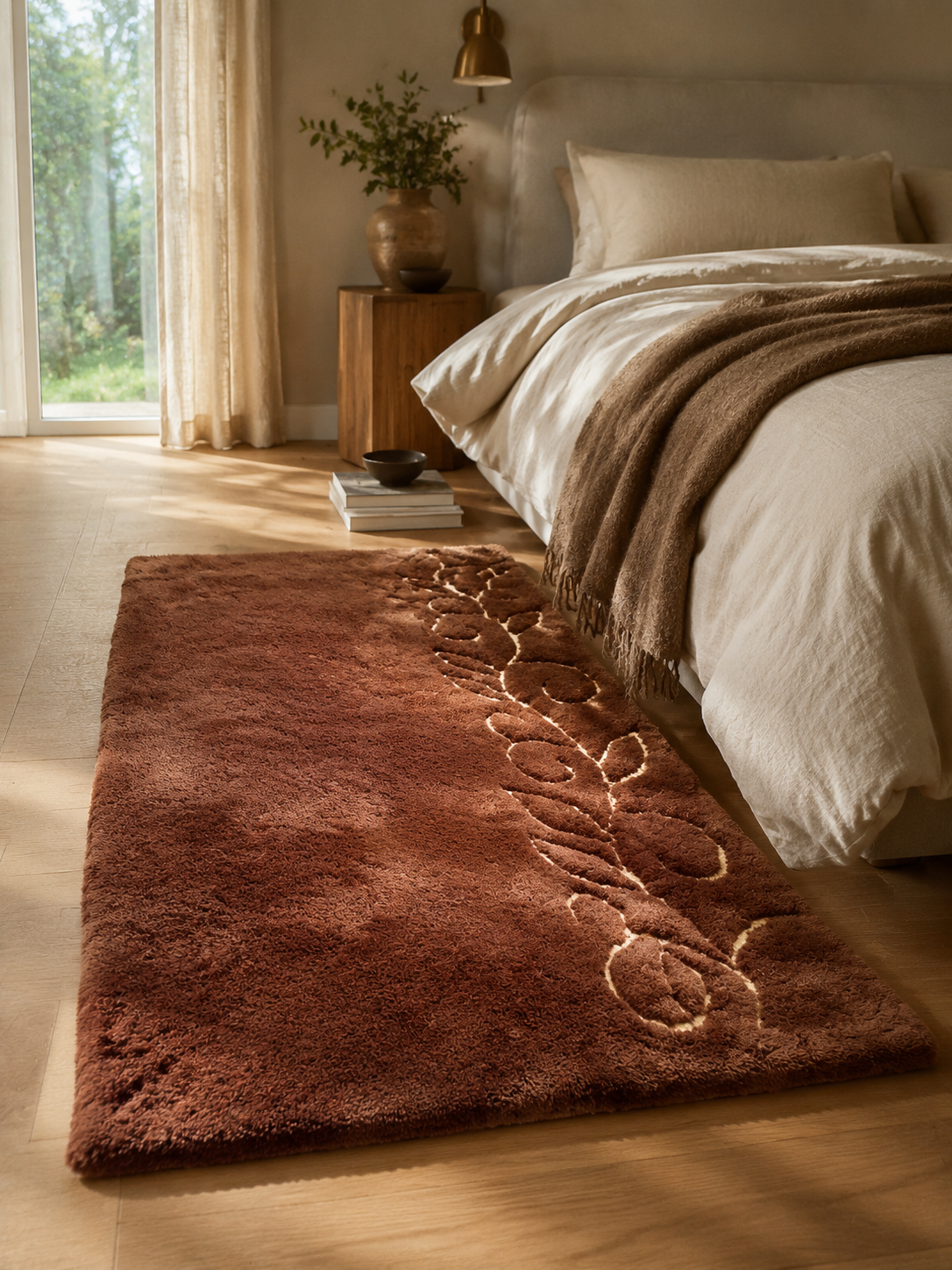 Коврик универсальный Natali's Carpets для ванной и туалета большой 100х150 см Турция