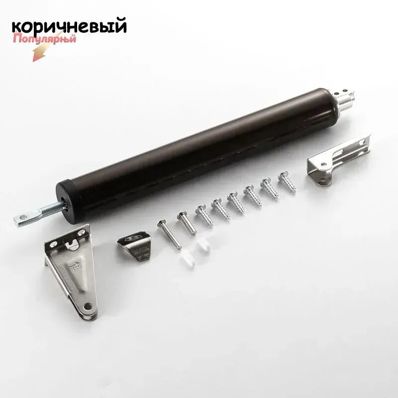 Регулируемый на 100 градусов простой дверной Доводчик бесшумный пневматический гидравлический буфер нагрузка на дверную фурнитуру до 35 кг