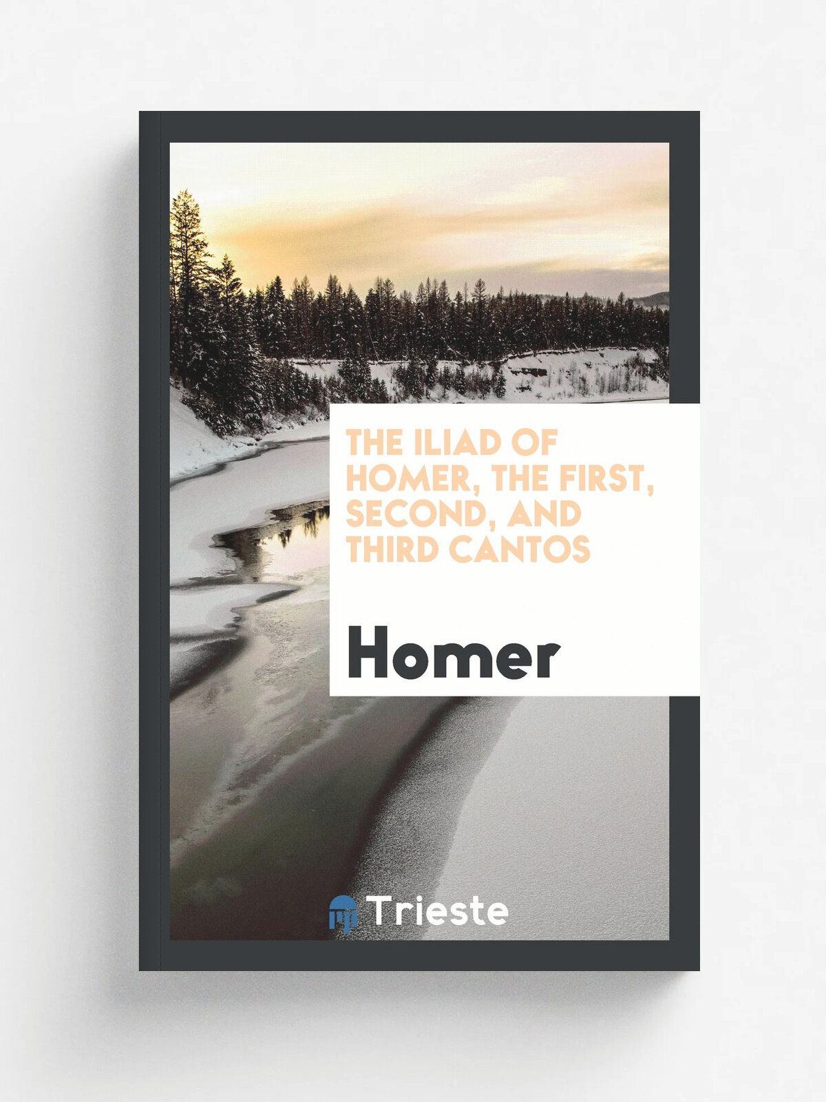 The Iliad of Homer, the first, second, and third cantos