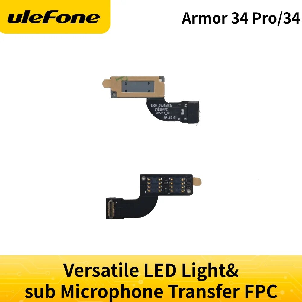 Универсальный светодиодный светильник и микрофонный FPC-кабель Armor 34 Pro/34