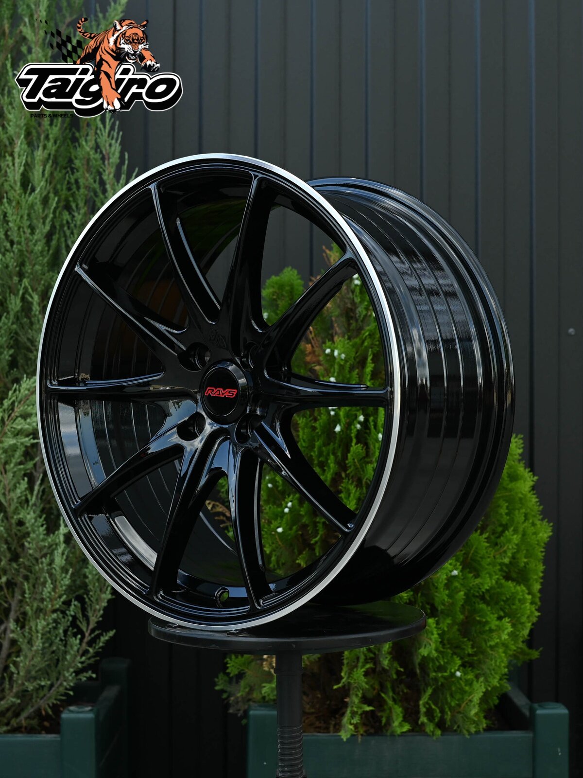 Taigiro Топ дизайн Колесный диск Литой 17x7.5 PCD4x100 ET40 D73.1 Черный