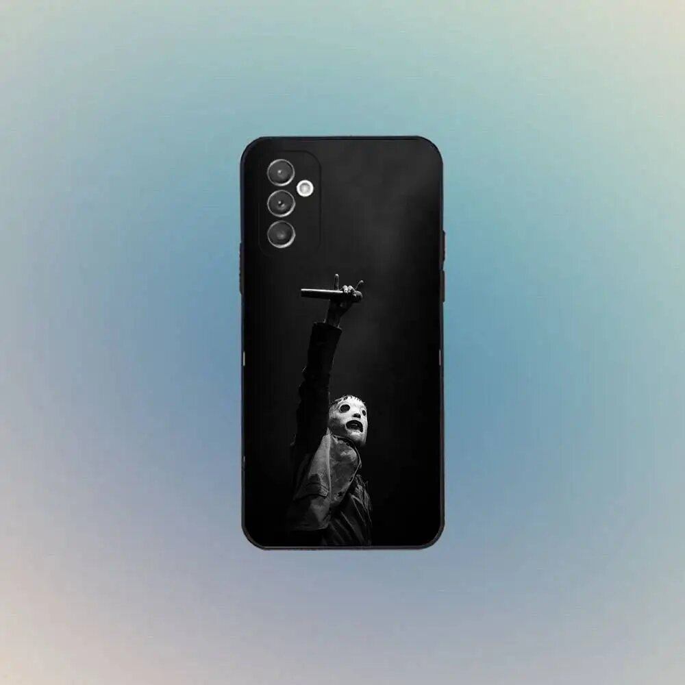C-Corey T-Taylor Musician Phone Case For Samsung S 25,24,23,22,30,21,10,9, Ultra, Plus, Lite, FE,4,5 G Black Soft Case