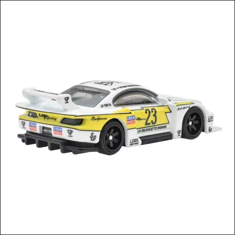 Hot Wheels Premium Boulevard LB Super Silhouette Nissan Silvia (S15) 1:64 масштаб, металл, 2.5 см — фото 1