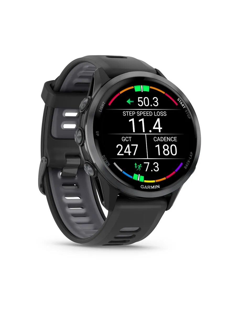 Смарт-часы Forerunner 970 черные, темно-серый DL