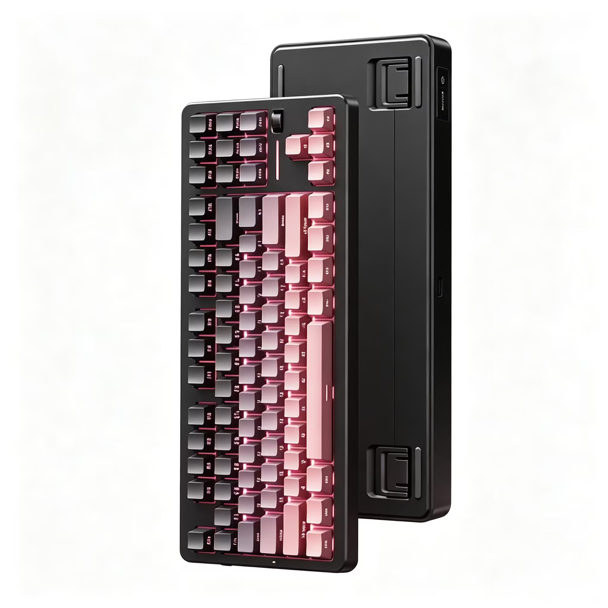 Механическая клавиатура MCHOSE G87 V2, цвет Raspberry Pink, TTC Speed Gold Shaft V3