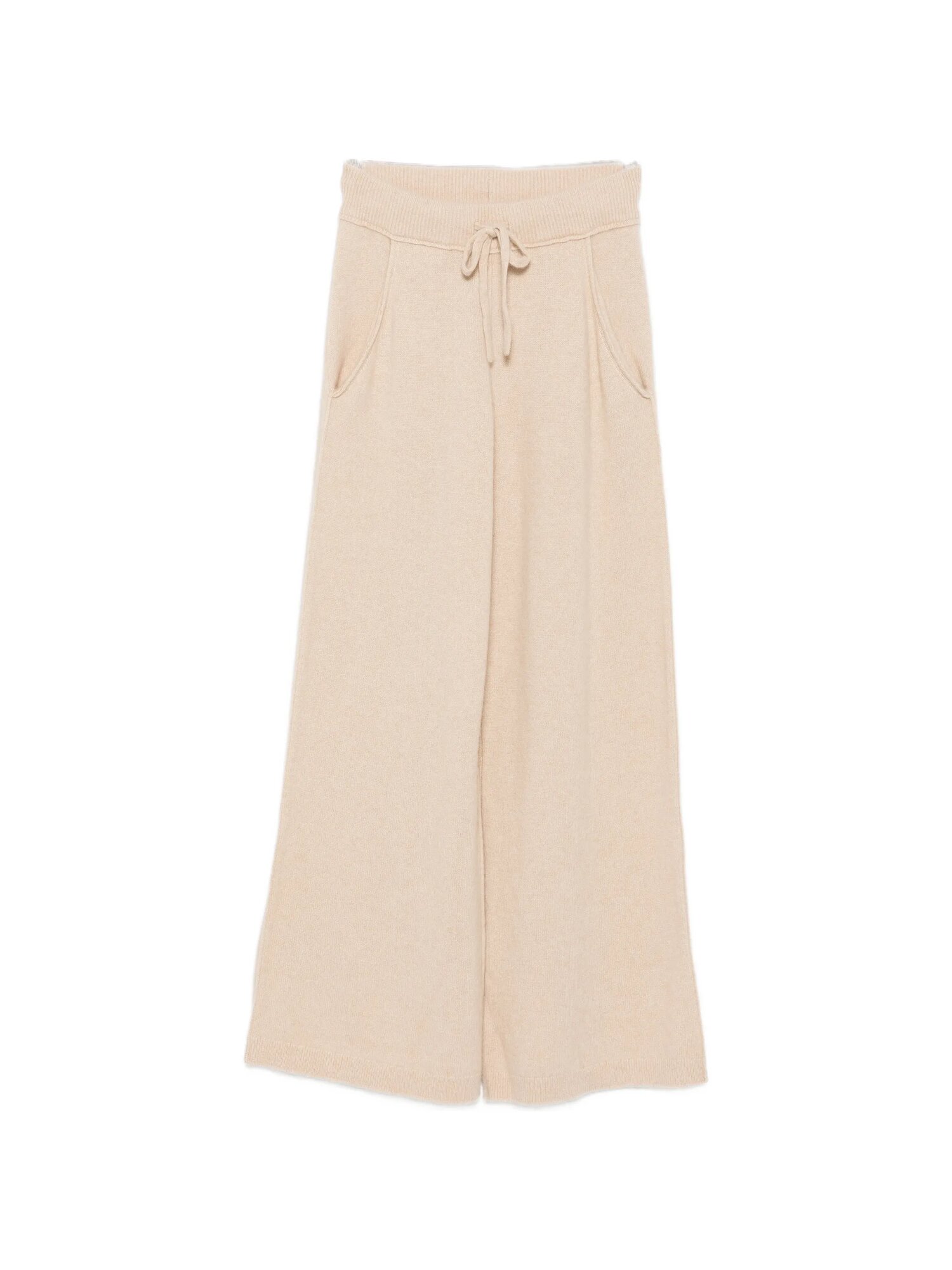Брюки Drawstring-waist wide-leg trousers