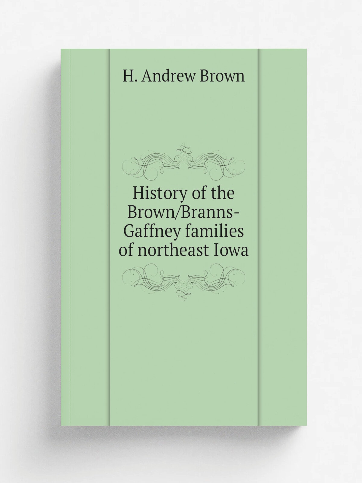 History of the Brown/Branns-Gaffney families of northeast Iowa