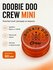 Гриндер для табака Doobie Doo Crew Mini, акриловый, 2 части, 60 мм, оранжевый