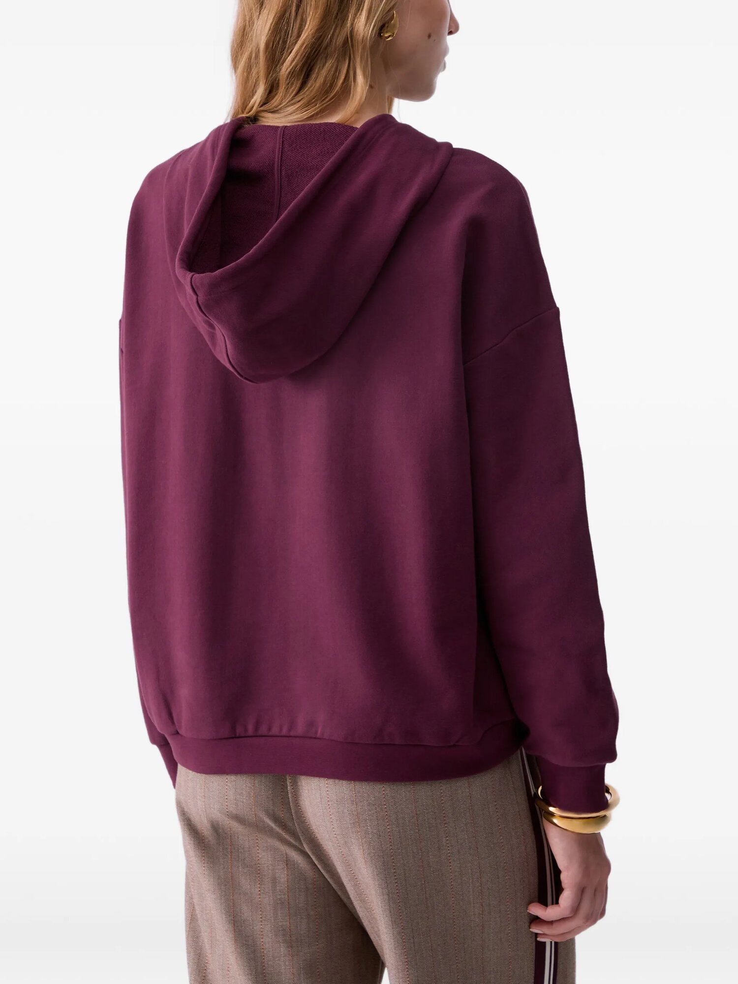 Толстовка LIU JO Hooded sweatshirt, размер 40, , purple — фото 1