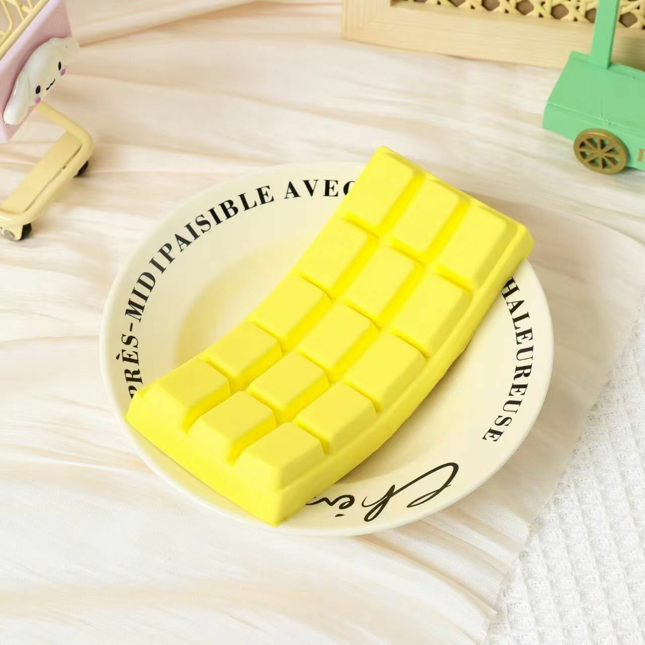 Мягкая антистресс игрушка "Шоколад" Squishy, медленная растяжка, давилка для рук, снятие тревог, подарок