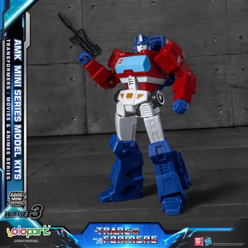 Трансформеры игрушки Yolopark TRANSFORMERS G1 & MOVIE: AMK MINI Series WAVE 3 IDW Orion Pax Model Kit