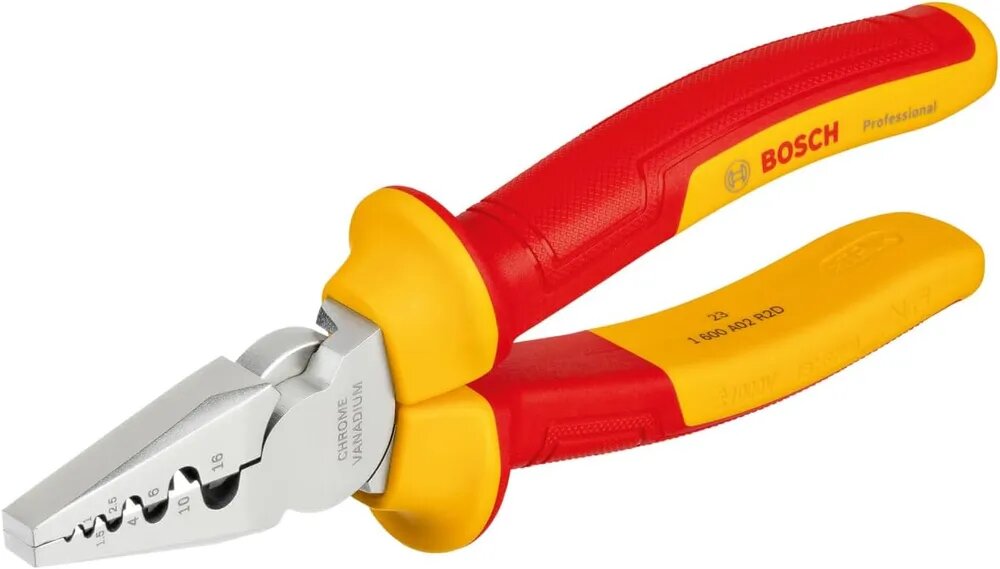 Кримпер (обжимные клещи) Bosch Professional VDE 180 мм (1600A02NE6)