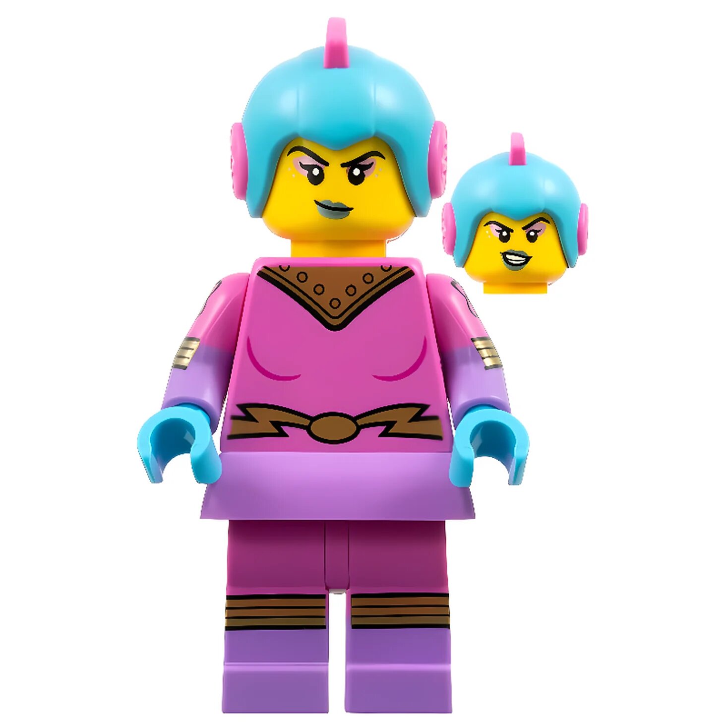 Минифигурка Lego Collectible Minifigures Retro Space Heroine, Series 26 (Minifigure Only without Stand and Accessories) col439 U