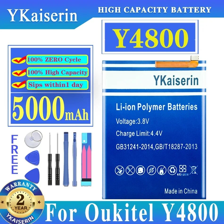 Аккумуляторы для мобильных телефонов Oukitel Y4800