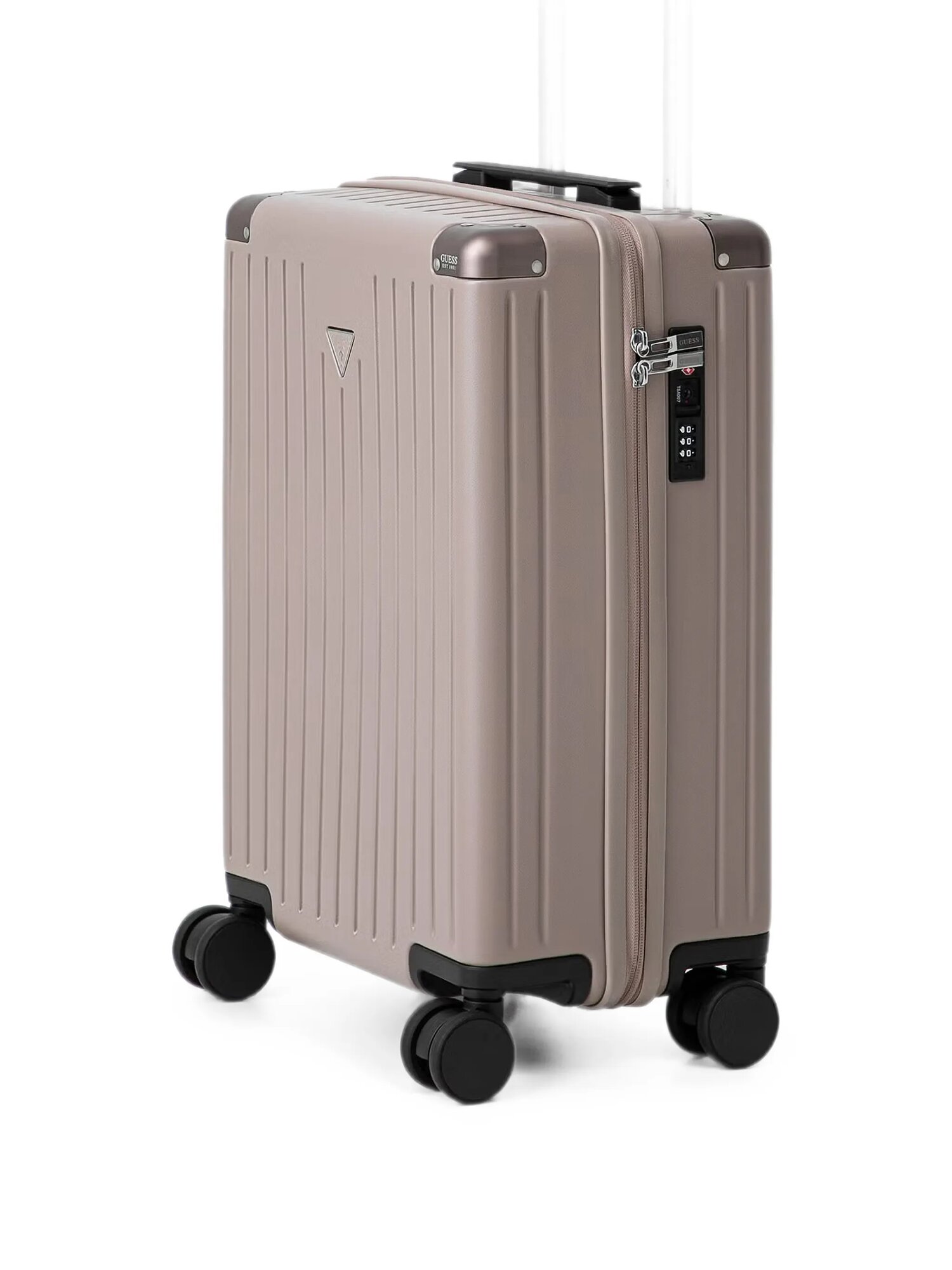 Сумка GUESS Logo-plaque ridged suitcase — фото 1
