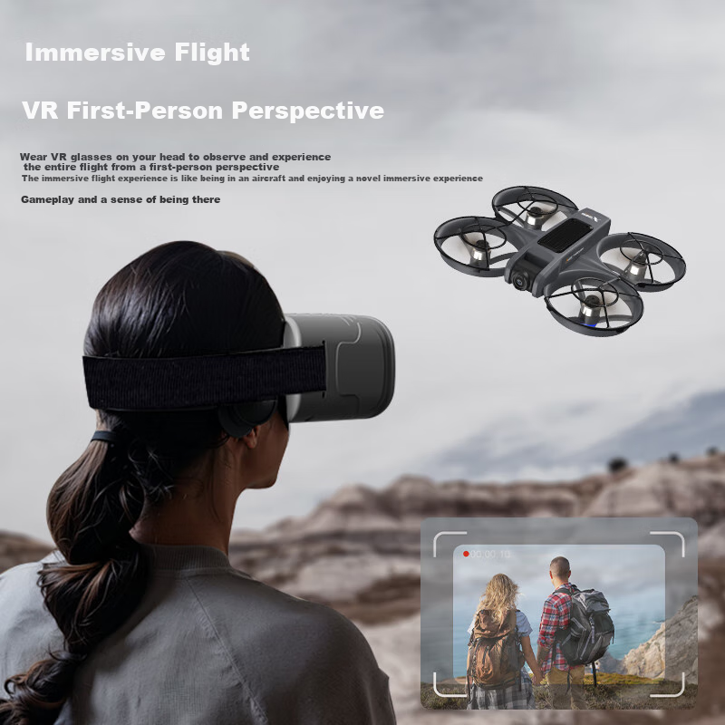 Julai FPV дрон для начинающих: беспилотник с высоким разрешением, бесщеточный мотор, 15-20 минут полета, подарочная