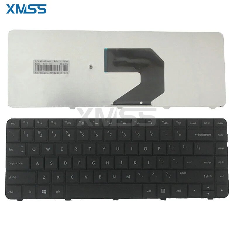 Клавиатура XMSSLCD черная для HP 250 G1 255 G1 430 431 435 436 450 455 630 631 635 636 650