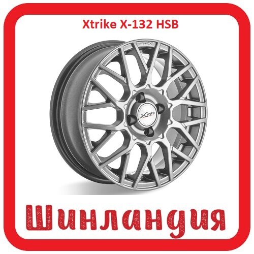 Xtrike X-132 HSB 6x15/4x100 D60.1 ET37