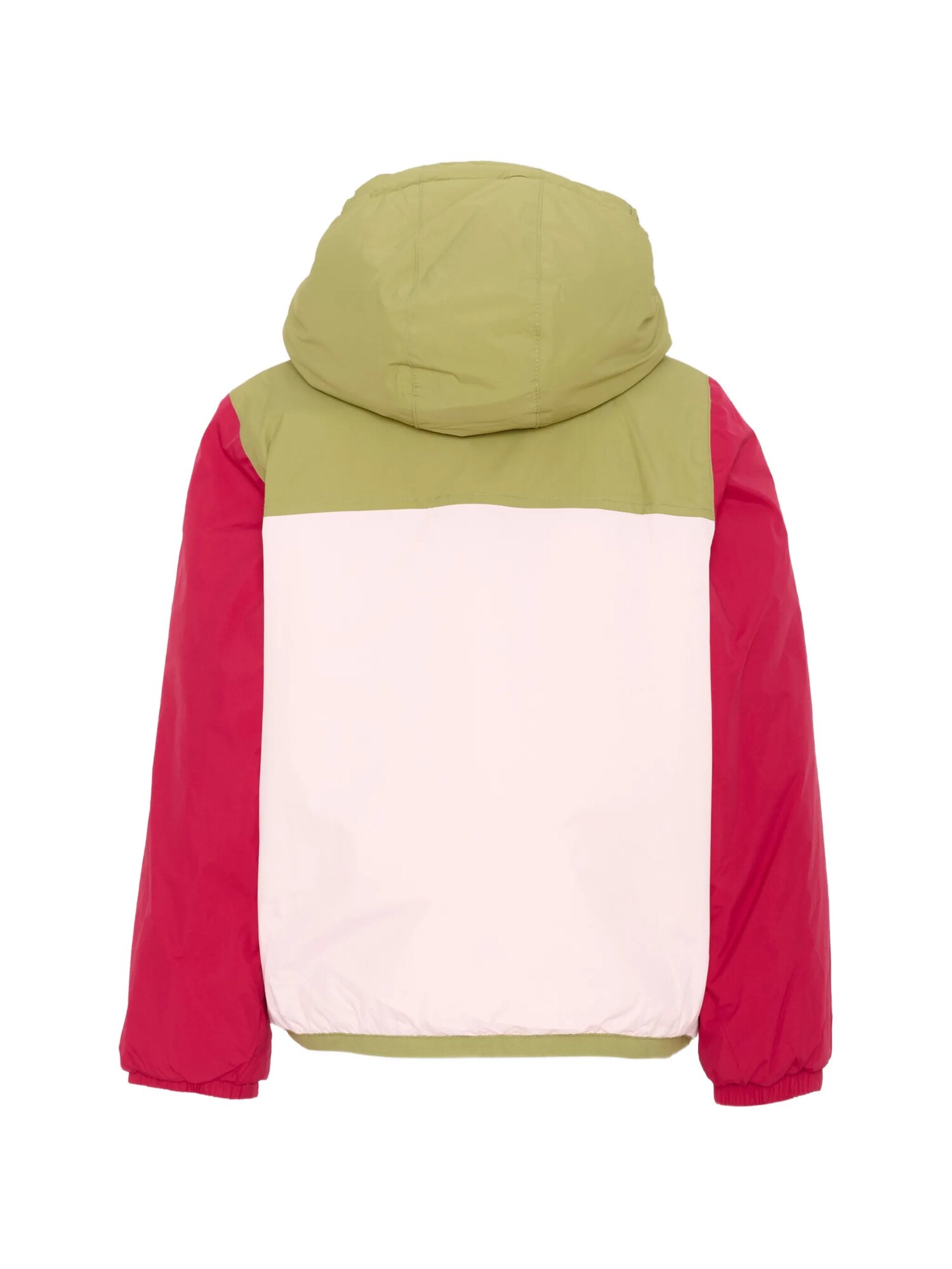 Куртка K-WAY Colour-block hooded jacket, размер 12 лет, coral pink — фото 1