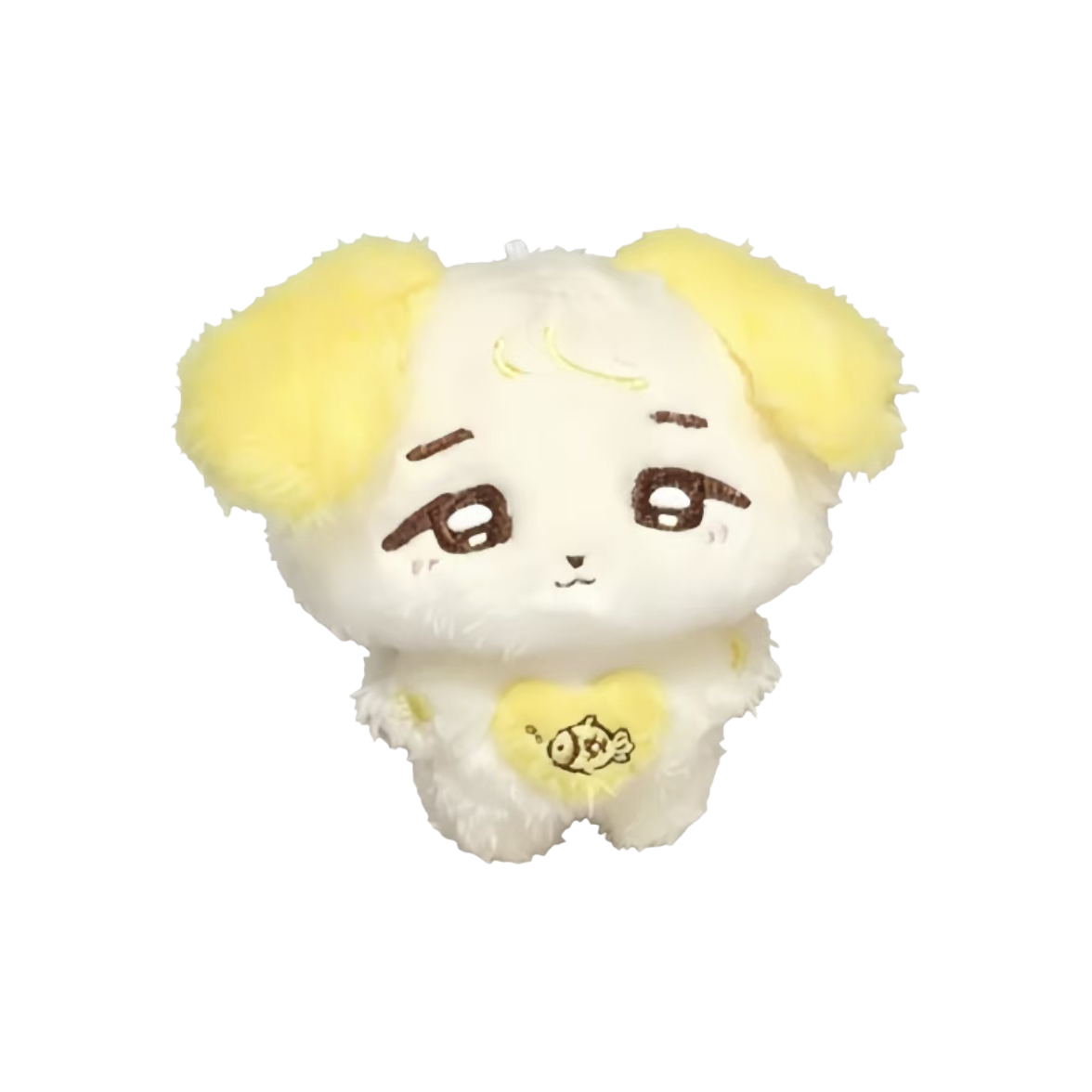 LEVENKENESS Стиль Healing Puppy Eye Щенок Плюшевые брелки 9 см